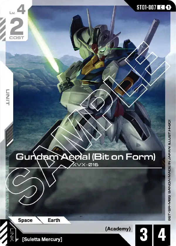 Gundam Aerial (Bit on Form) - C - ST01-007 | Metadata.site_name